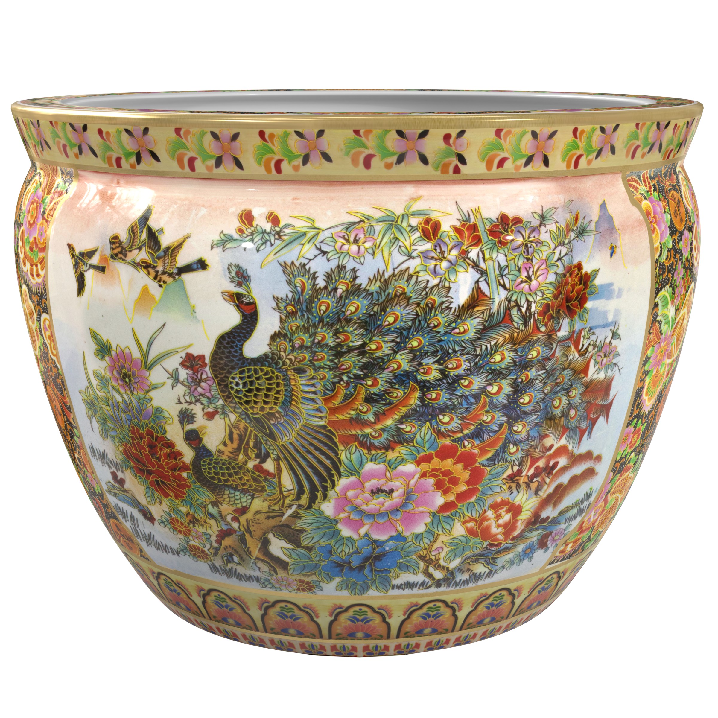 Chinese Fish Bowl Table