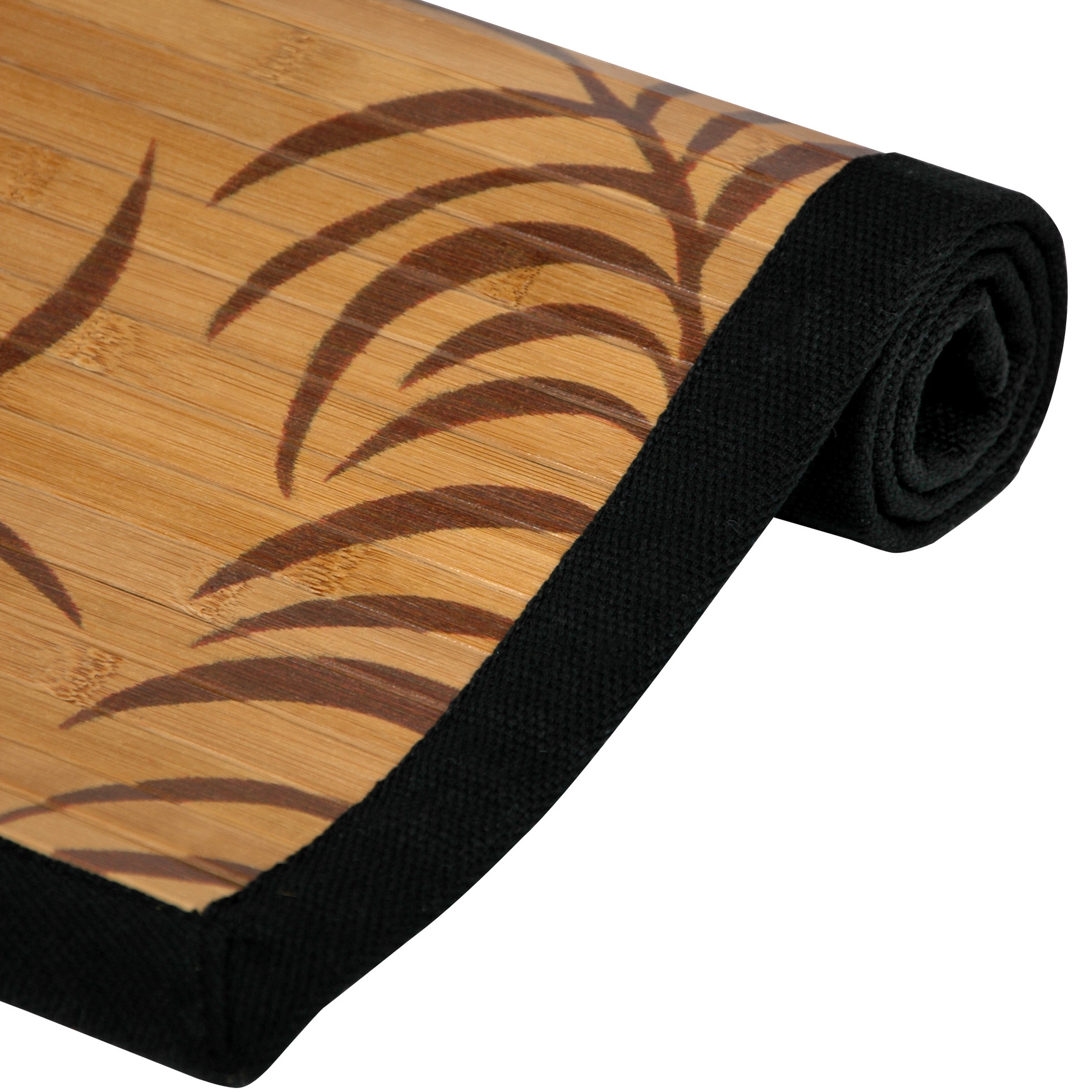 Buy Bamboo Rug - Tropical Leaf Online (RUG-BR1778) | Satisfaction ...