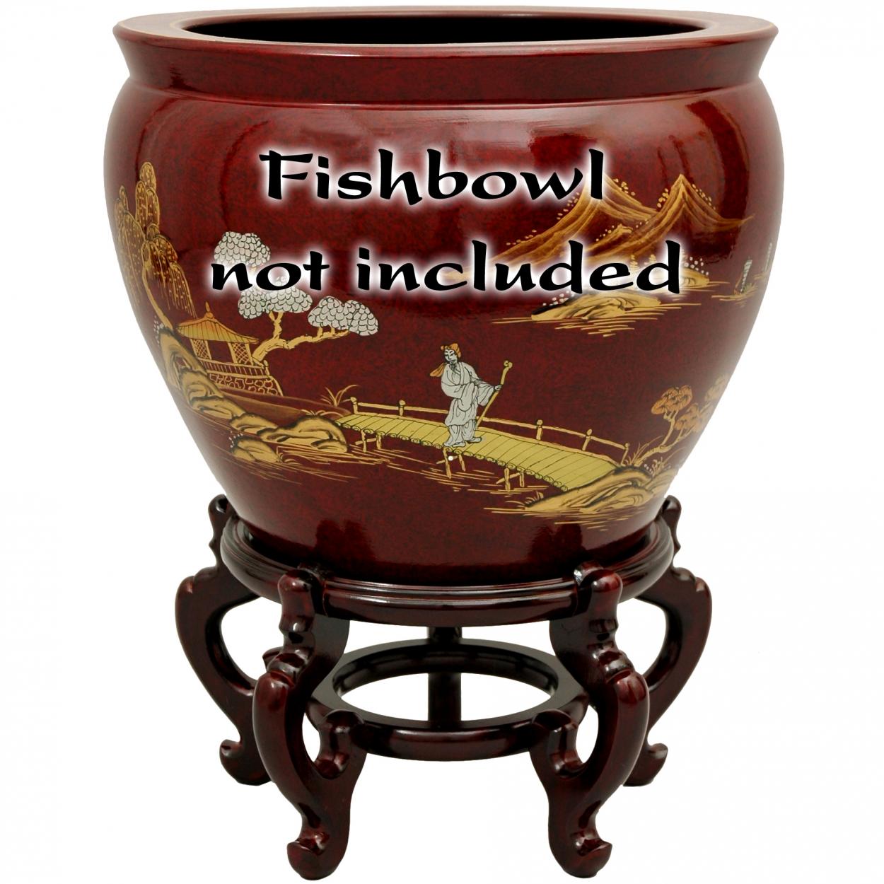 Chinese Fish Bowl Stand