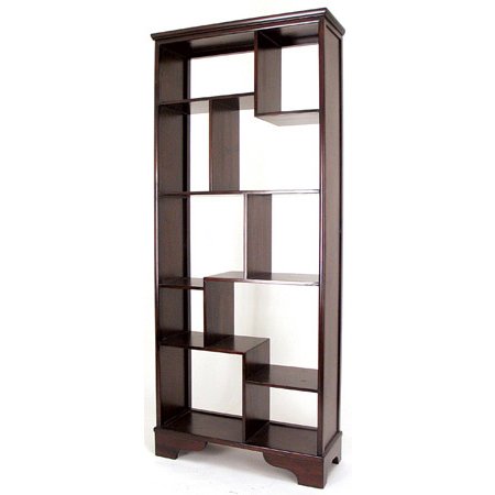 78 Asian Design Curio Shelf Unit